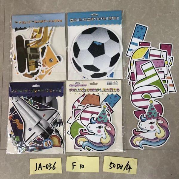 Banderin de figura | Castillo Mágico