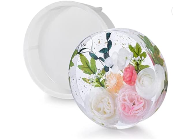 6 inch Large Round Shape Deep Casting Mould 6 Inch, Silicone Epoxy and ...