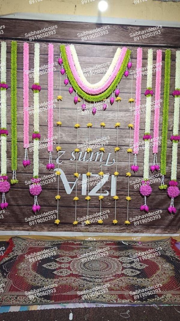 Backdrop strings set | Sai Bhavi Decors