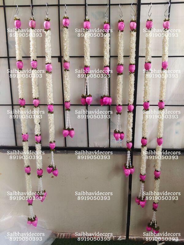 Lotus strings set | Sai Bhavi Decors