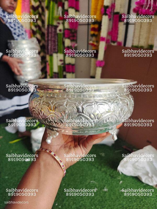 German Silver Pooja Items | Sai Bhavi Decors