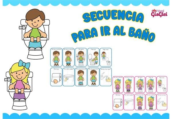 Secuencia para ir al baño | MAMI GISGLEI