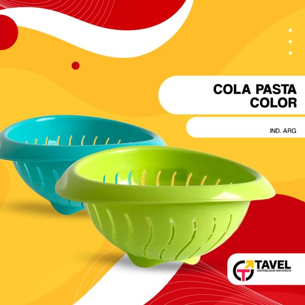 Cola Pasta Color | Tavel Distribuidor Mayorista