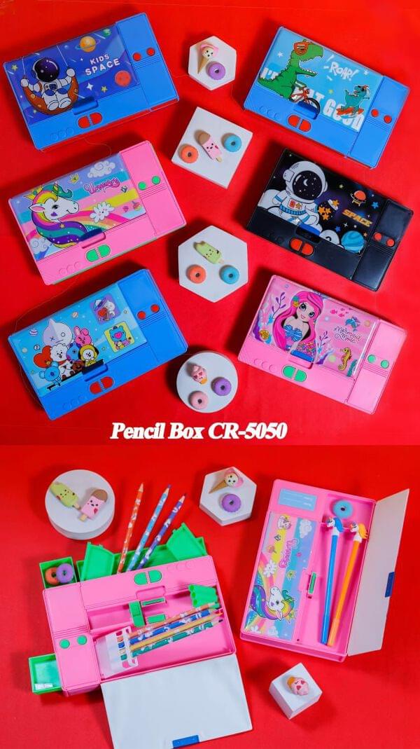 jumbo pencil box( uni,labubu,doremon) | NT