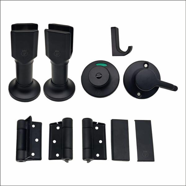 PTPF-7017 FULL SET, BLACK | Polo Hardware Collection Mumbai