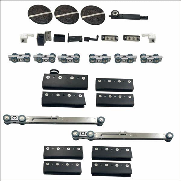 PSR-698 FRAMELESS TELESCOPIC 4 DOOR FITTING | Polo Hardware Collection ...