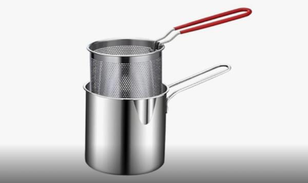 ss steel oil frying pot | Sahil Enterprises