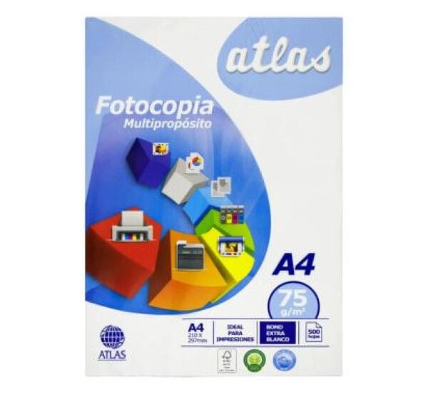 LAR4J0903B PAQUETE DE PAPEL BOND ATLAS 75GR | MADISON LUX IMPORTACIONES