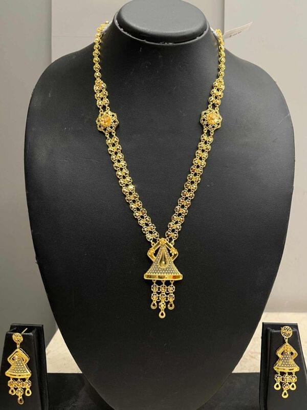 Turkey Durja Fusion Long Set | UNIQUE CHAINS AND JEWELS LIMITED