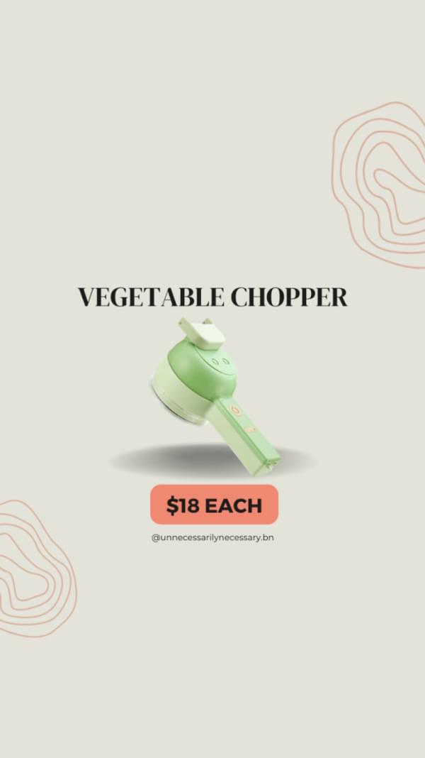 Vegetable Chopper | Unnecessarilynecessary.bn