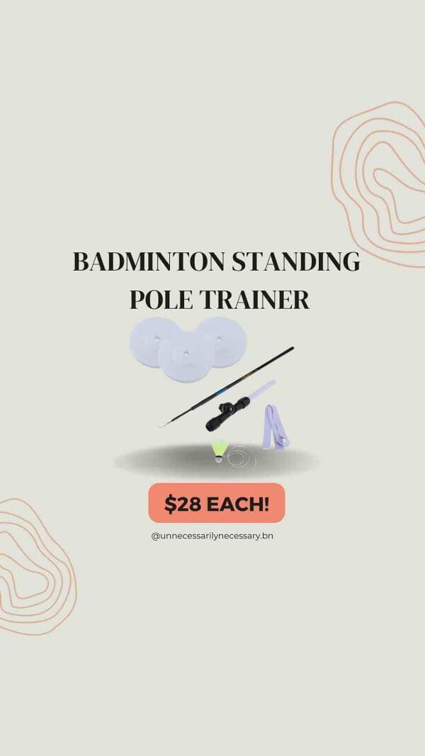 Badminton Standing Pole Trainer Unnecessarilynecessary bn Badminton Standing Pole Trainer Unnecessarilynecessary bn