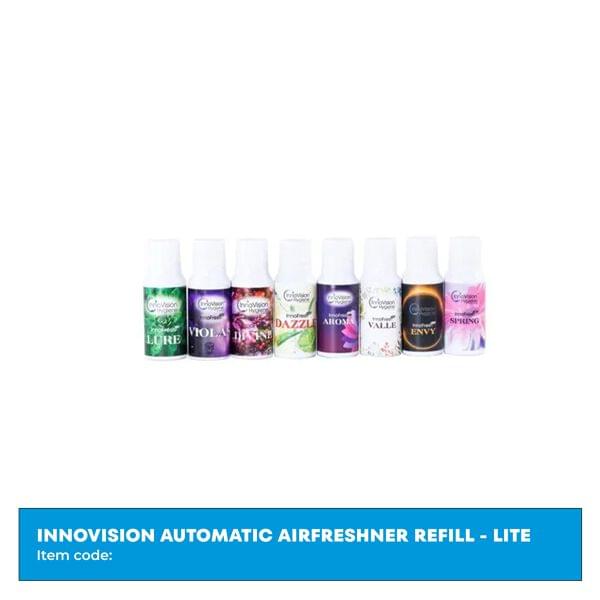 INNOVISION AUTOMATIC AIRFRESHNER REFILL - LITE | KLEAN TRADE HYGIENE ...