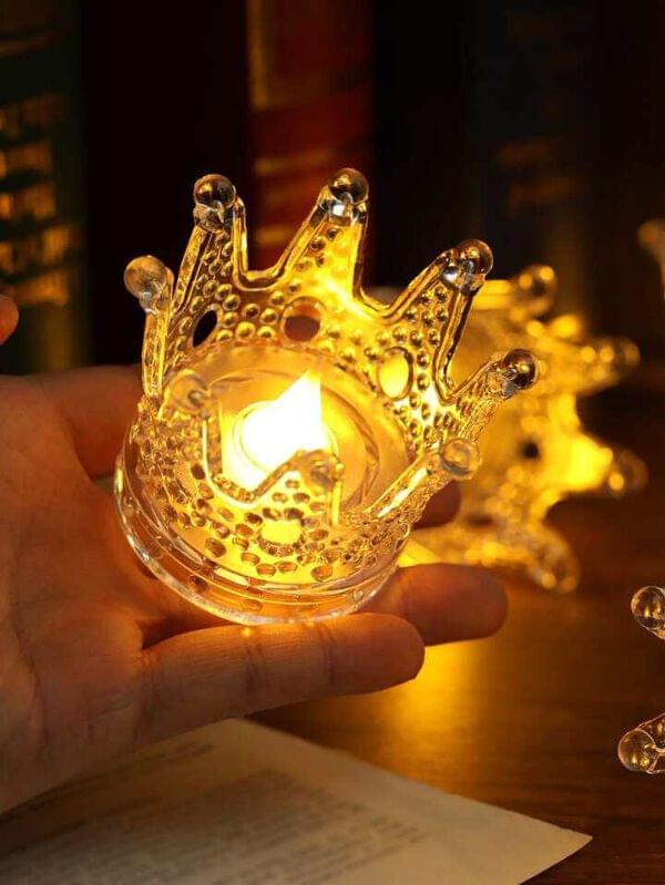 Fancy Crown Shape Led light Candle | Just buy India