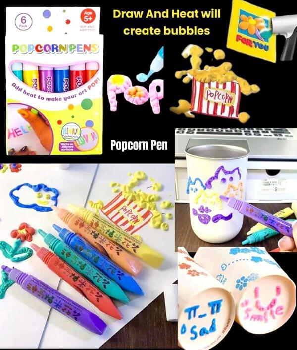 Popcorn Pen set.Rs64.. | livsmart