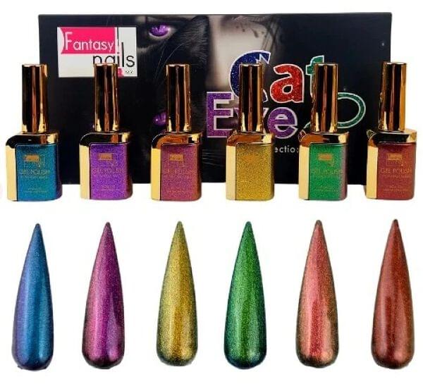 Kit Cat Eye Fantasy Nails | Habibi Beauty