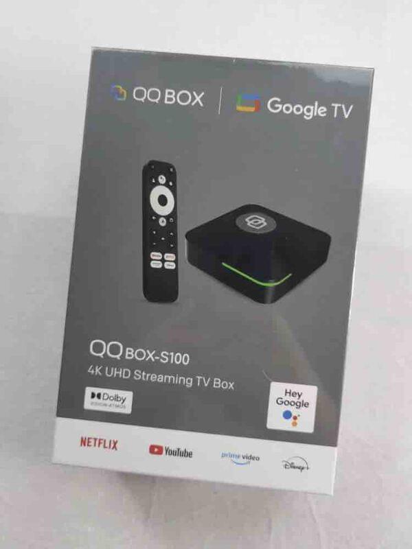 Box Android certifié QQ BOX-S100 Google TV 2Go 16Go | Grossiste ...