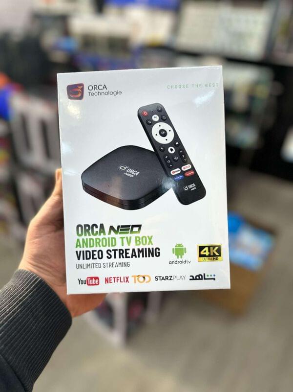 Box Android ORCA NEO 4Go /16Gb + 12 Mois Orca + 12 Mois Diwan Sport | Grossiste Accessoires GSM